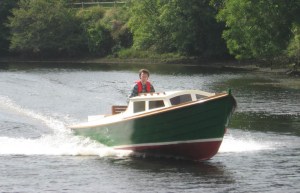Another Ninigret 22′ from Roeboats | Wooden boat builder, Boat for sale ...