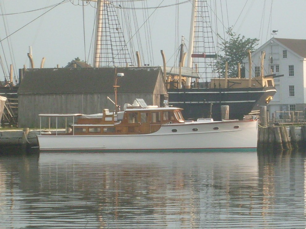 Ninigret | Wooden boat builder, Boat for sale, power, sail, classic ...