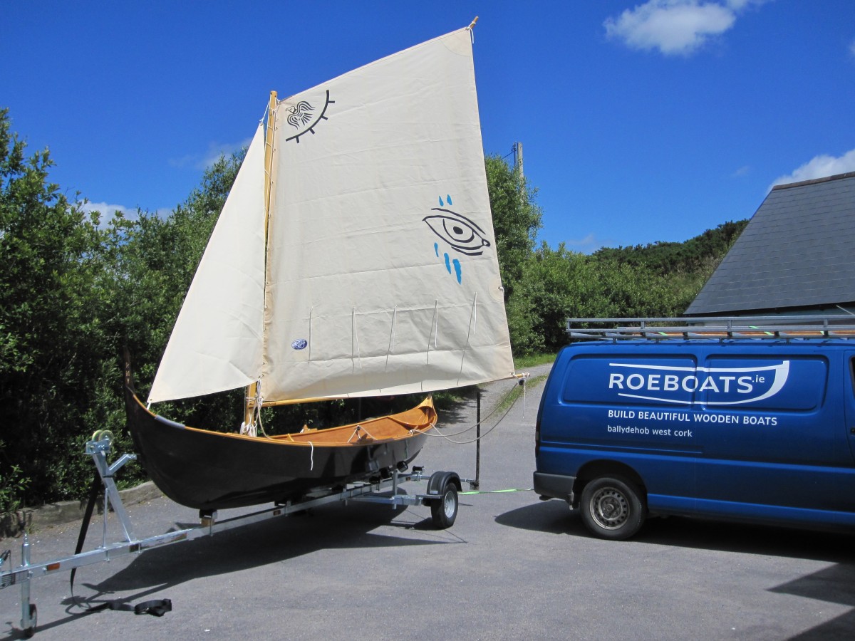 16′ Faering | Wooden boat builder, Boat for sale, power, sail, classic ...