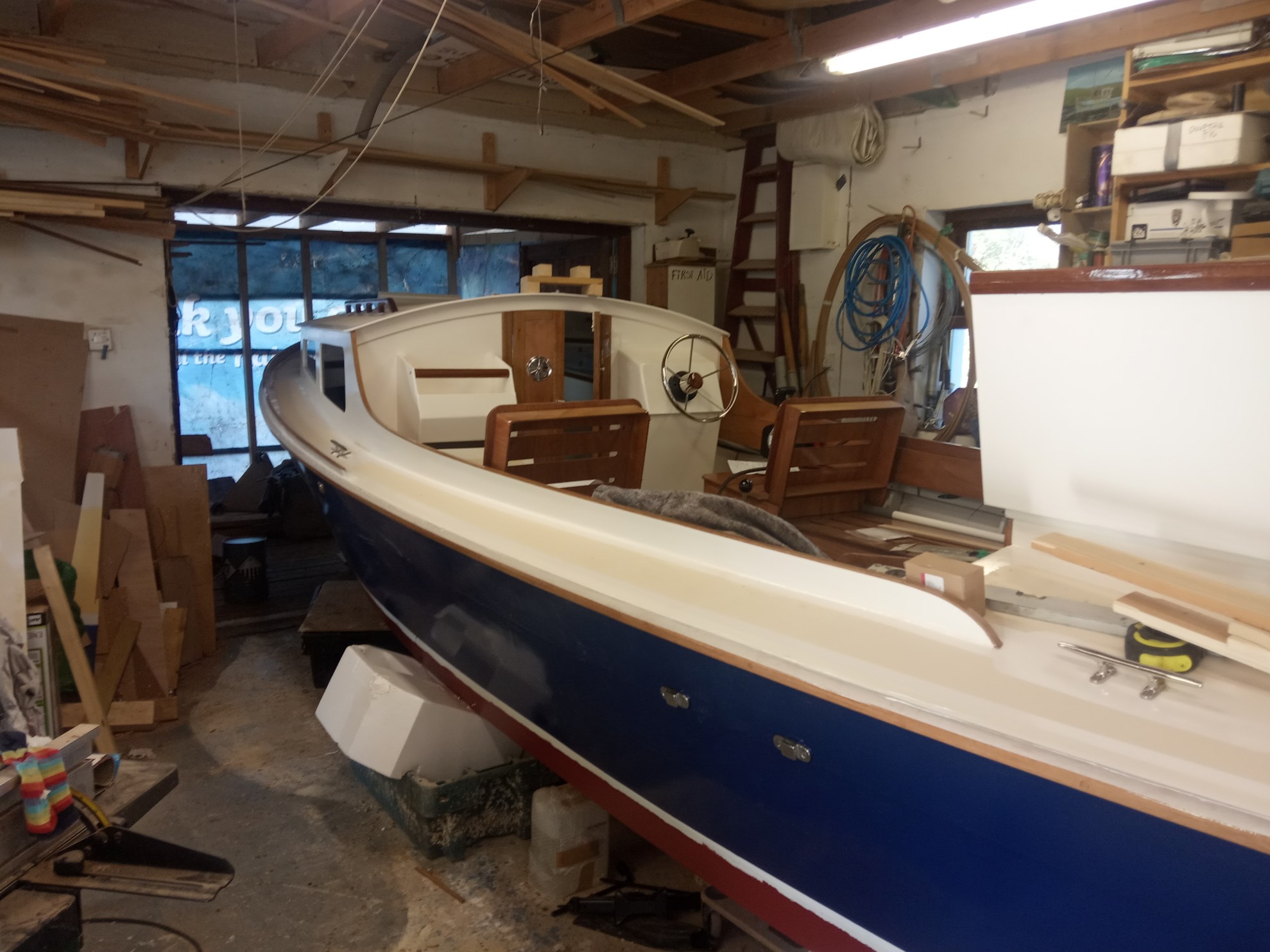 In the Workshop | Wooden boat builder, Boat for sale, power, sail ...